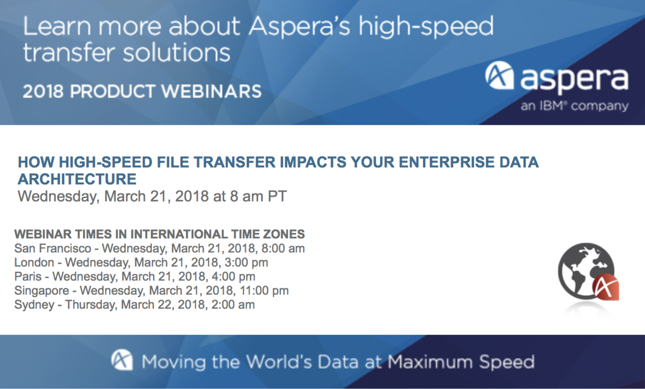 Webinar: How High-Speed File Transfer Impacts your Enterprise Data ...