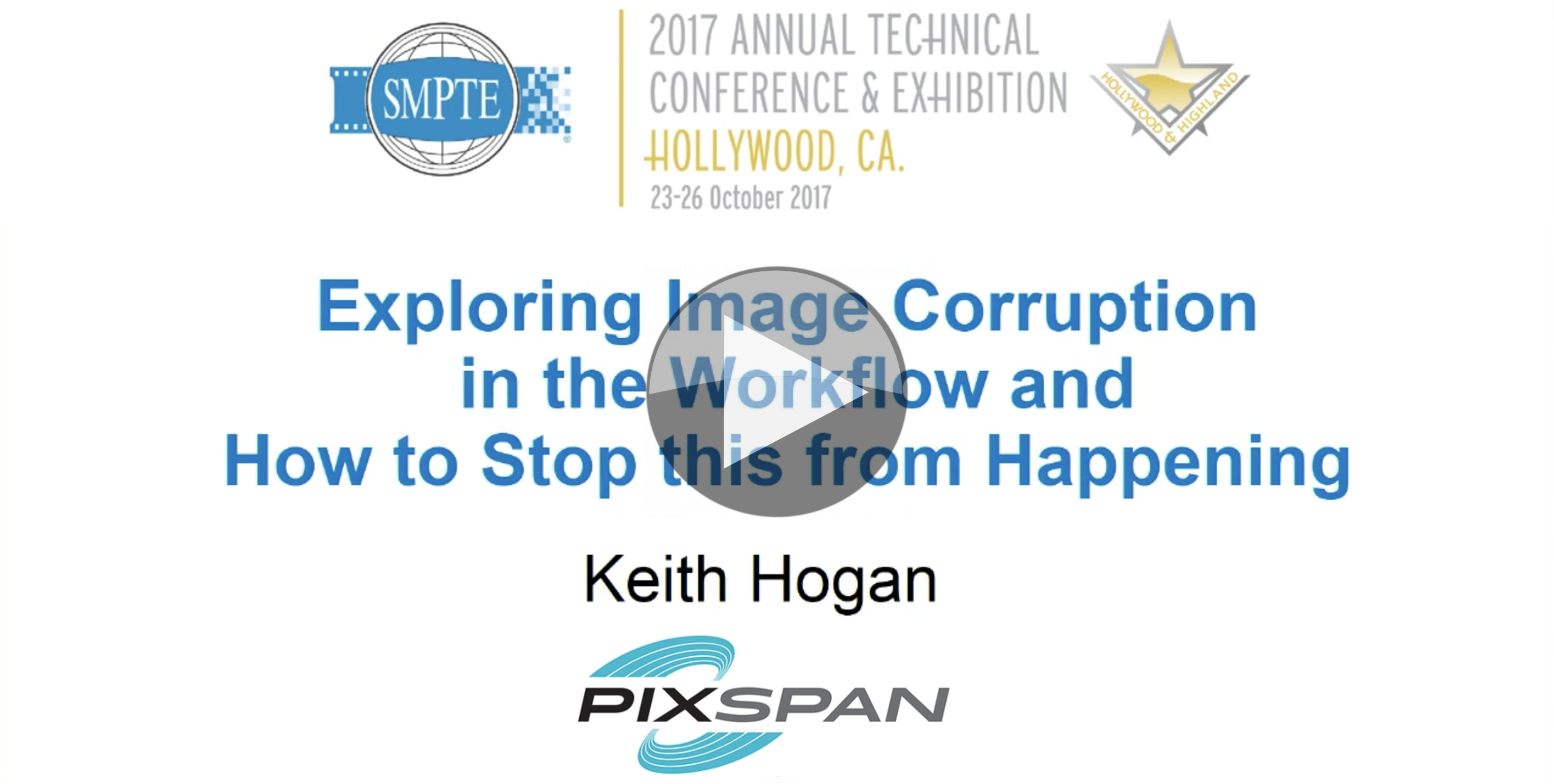 Video: Exploring Image Corruption in the Workflow, and how to Stop this ...