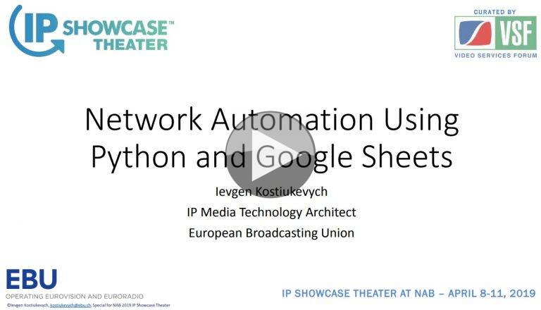 Video: Network Automation Using Python and Google Sheets – The ...