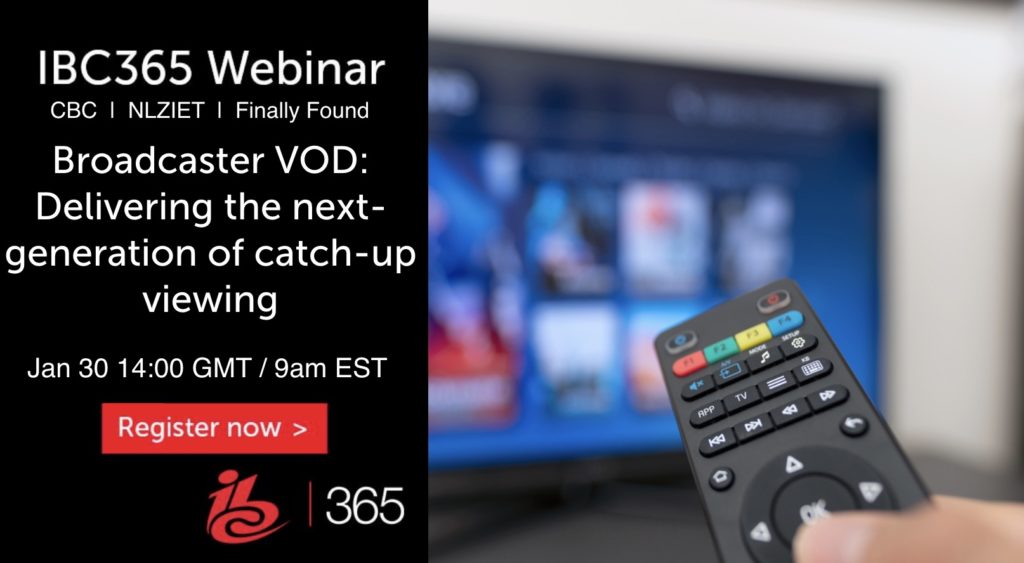 Webinar: Broadcaster VOD: Delivering the next-generation of catch-up ...