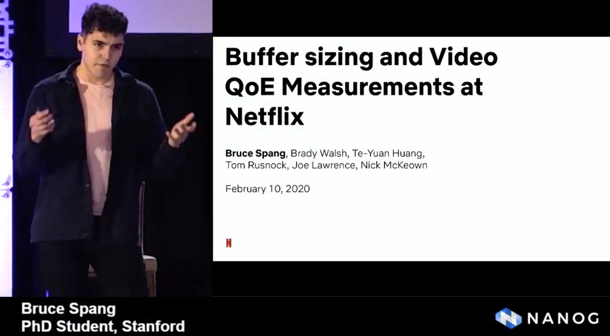 Video: Buffer Sizing and Video QoE Measurements at Netflix – The ...